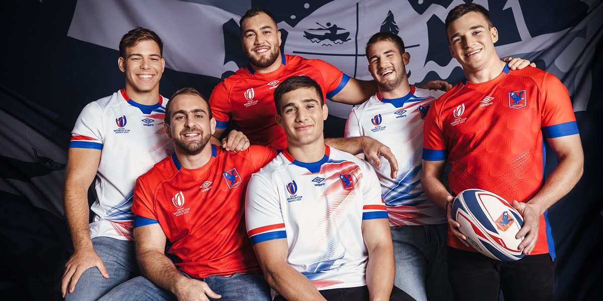 Chile Rugby World Cup kits